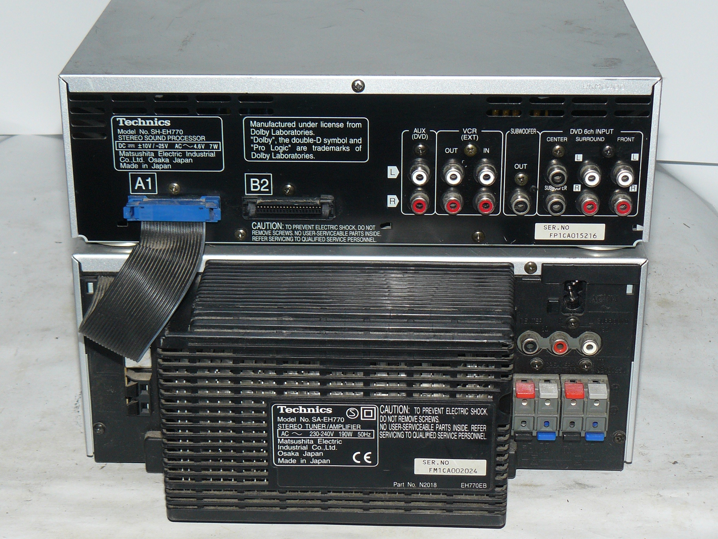 Technics SA-EH770, SE-EH770 - Аудио техника